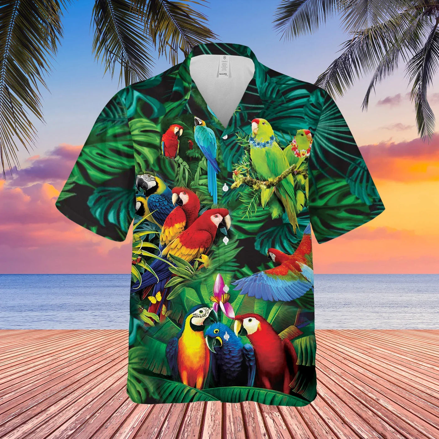 Parrots Hawaiian Shirts | Aloha Shirt Shop