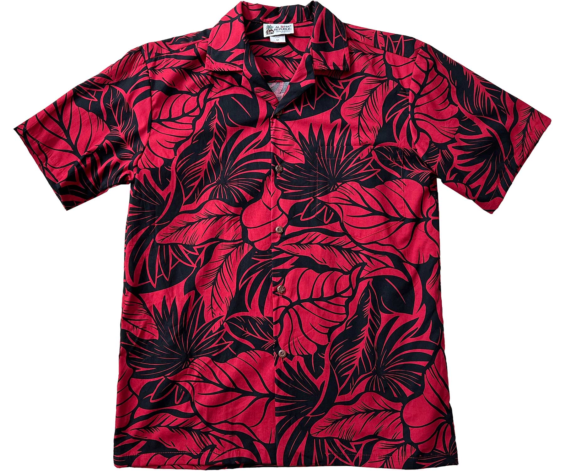 Aloha Republic Polynesian Monarchy - Red | Aloha Shirt Shop